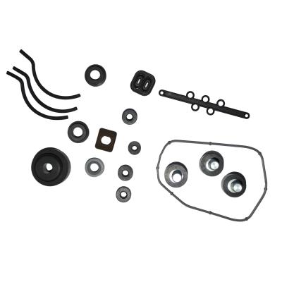 China Custom FKM NBR Silicone Rubber Parts O Rings Seals 20-90 Shore A Hardness for sale