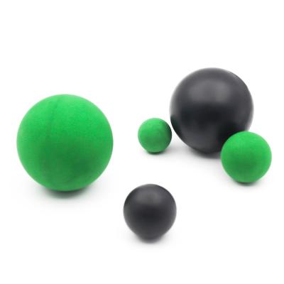 China Custom FKM FFKM Silicone Rubber Ball High Temp 230C for Industrial Sealing for sale