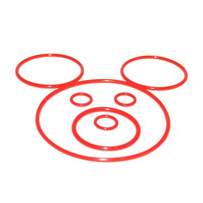 China High Temperature Rubber O Rings FKM FVMQ Silicone AFLAS 250C for Industrial Sealing for sale