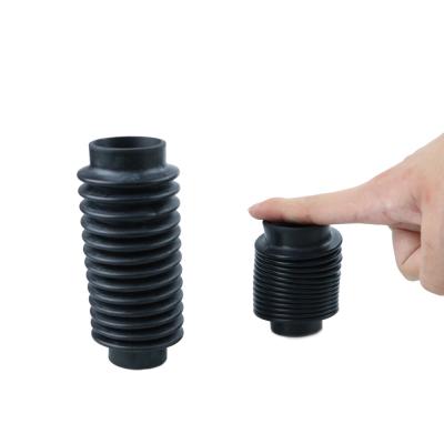 China UV Resistant Small Rubber Bellows EPDM Low Friction Silicone UL50E Approved -40C to 230C for sale