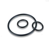 China Aging Resistant Rubber O Ring Shock Absorption Thick Rubber Seal Rings for sale