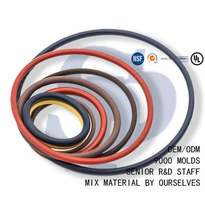 China High Temp O-Rings EPDM FKM Silicone 70 Shore A Custom Size Seals for Industrial Sealing for sale