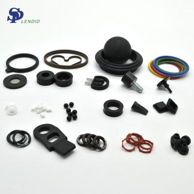 China Custom Molded EPDM Silicone Rubber Tube Plugs Stopper Seals -54°C to 150°C for sale