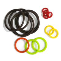 China FKM FFMK EPDM O Rings Seal 20-90 Durometer High Temp Rubber O Ring for sale