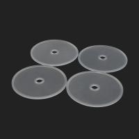 China Custom Rubber Diaphragm NBR Silicone FKM FFKM 0.5mm Thickness 50mm Diameter for sale