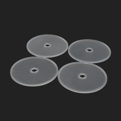 China Custom Rubber Diaphragm NBR Silicone FKM FFKM 0.5mm Thickness 50mm Diameter for sale