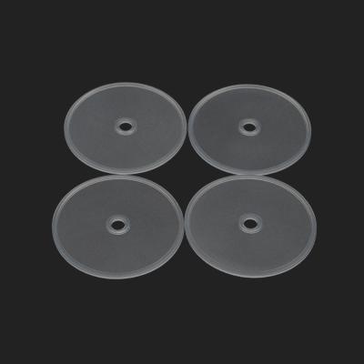 China Medical Transparent Liquid Silicone Rubber Diaphragm Seal ISO 8 Class Clean Room 0.5mm Thickness for sale