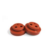China Custom Rubber Grommets Compression Molded 30-90 Shore A Elongation 200-400% for Electrical Automotive for sale