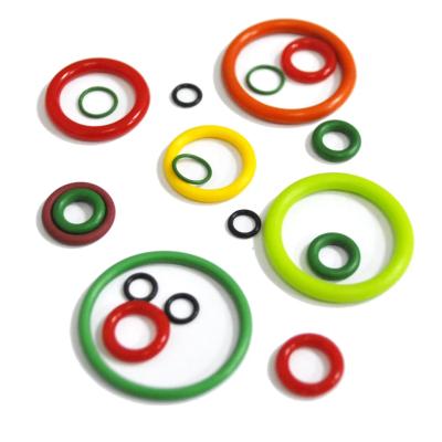 China FKM Rubber O Ring Colorful Industrial Sealing 200°C High Temperature for sale