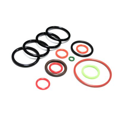 China Custom Rubber O Ring Seals NBR EPDM FKM FFKM AS568 ISO 3601 30 to 90 Shore A for sale