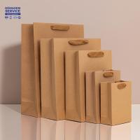 China Customized logo on Gift Bag and Handbag. Thickened Clothing Store Paper Bag. Packaging Bag for Christmas Small Gifts for sale
