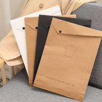 China Premium Vintage Envelope Storage Bags Thickened Kraft Paper for Clothing Packaging-Underwear Clothing Packaging Paper Bags Paper for sale