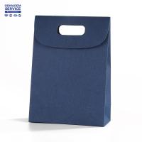 China Different Capacities Takeaway Kraft Paper Guest Bags Food Grade Waterproof Flat Bottom Brown Kraft Coffee Packaging Bag for sale