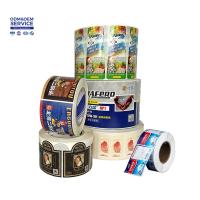 China Roll-type Self-adhesive Labels - Copperplate Paper Labels with sealed Edges Transparent PVC Self-adhesive Stickers for sale