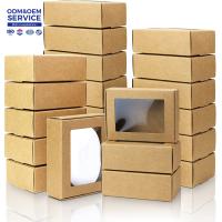 China Gifts and Handicrafts Kraft Paper Box Custom Retail Paper Shelf Ready Display Packaging Display Paper Box for sale