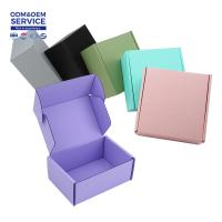 China Custom Color Eco-friendly Airplane Packaging Box Folding Paper Box Printing logo Shipping Gift Corrugated Cardboard Box for sale