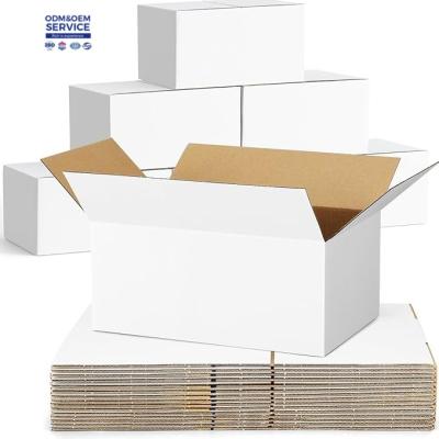 China Recyclable Sturdy Cardboard Shipping Boxes Wholesale Corrugated Boxes Cardboard Paper Packaging Box for sale