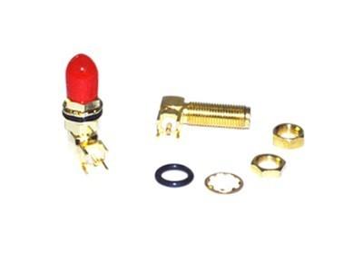 China RF WiFi Connector SMA Adapter RP-SMA Male Female Pin to SMA Female Pin Straight Adaptor for LTE Router Antenna FPV Drones Camera for sale