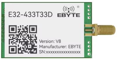 China Ebyte ODM E32-433T33D long-distance lora spread spectrum 433nhz UART wireless serial port lora module for sale