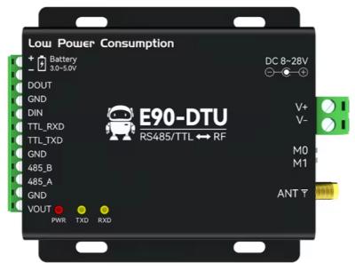 China ODM E90-DTU(400SL30L) 3-5V Battery Powered 485 to LoRa Wireless Transmission Serial Port Communication Gateway for sale