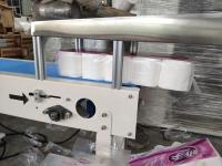 China Semi Automatic Multi Rolls Toilet Paper Packing Machine 8-12 Bundles Per Min PLC Servo Motor for sale