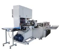 China Bobbin PLC Small Paper Roll Cutting Machine , Inverter Paper Lamination Machine With Cutter for sale