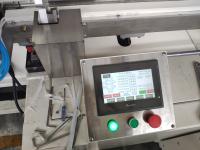 China Bobbin PLC Small Paper Roll Cutting Machine , Inverter Paper Lamination Machine With Cutter for sale