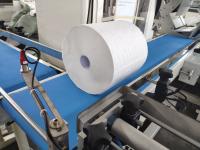 China Bobbin PLC Small Paper Roll Cutting Machine , Inverter Paper Lamination Machine With Cutter for sale