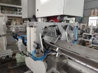 China Bobbin PLC Small Paper Roll Cutting Machine , Inverter Paper Lamination Machine With Cutter for sale