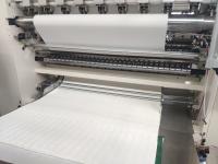 China Xinyun Vacuum Adsorption Facial Tissue Paper Making Machine Helical Blade Shear 2-14 Lines for sale