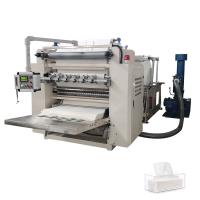 China Fully Automatic CE Facial Tissue Paper Making Machine 80-100m/Min 1000 Pcs/Min for sale