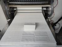 China Edge Embossing And Full Embossing Drawing PLC Facial Tissue Making Machine for sale