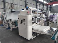 China Edge Embossing And Full Embossing Drawing PLC Facial Tissue Making Machine for sale