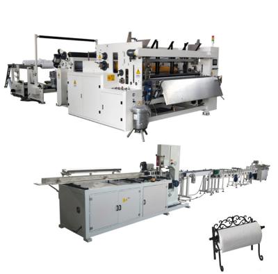 China 380V Fully Automatic Toilet Paper Production Line 230m/min High Speed for sale