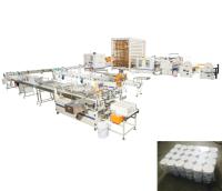 China 180m/min Automatic Toilet Paper Production Line 380V 50HZ for sale