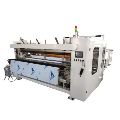 China 1350mm Toilet Tissue Paper Making Machine 200-230m/min High Speed Rewinding for sale