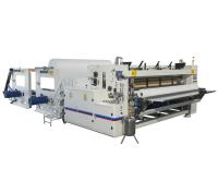 China 1350mm Toilet Tissue Paper Making Machine 200-230m/min High Speed Rewinding for sale