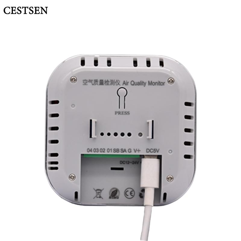 online radiation monitor with CO2