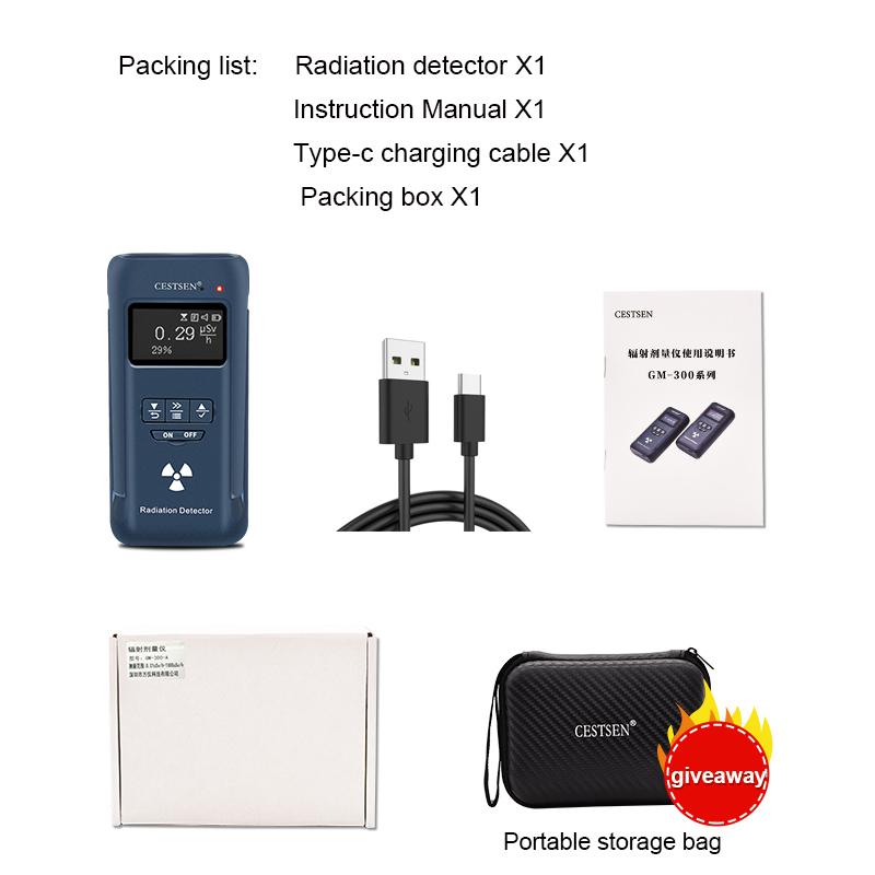 Radiation safety equipment alarm instrument product model