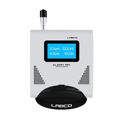 China ISO-21501-4 Calibrated Dust Particle Counter with 128X64 LCD Monitor and Light Scattering Method for Real-time Monitoring for sale