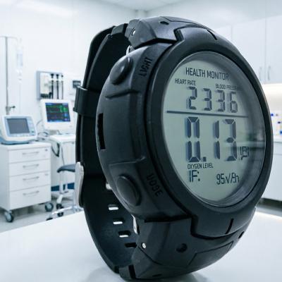 China CESTSEN Wristwatch Personal Dosimeter X-Ray Gamma Radiation Monitor with Large LCD Dose Alarm Detector for sale