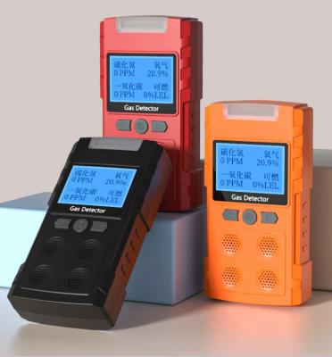 China Voice-Prompt Multi-Gas Detector ONETEST-G40 4-in-1 Combustible O2 H2S CO Monitor with Bilingual Alarm Explosion-Proof for sale