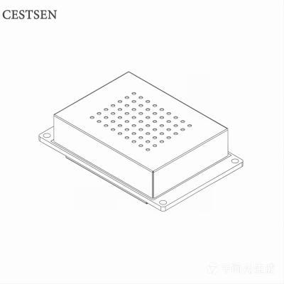 China RAD-S40 Diffusive Radon Sensor Silicon Detector 5-65535 Bq/m3 UART I2C Indoor Radon Monitor for sale
