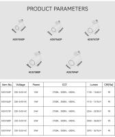 China Rotatable Semi Recessed Spotlight Commercial Adjustable SpotLight for sale