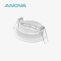 China Angle Adjustable MR16 Downlight Frame Renewable Material Downlight Enclosure for sale