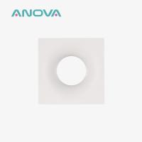 China Fixed Anti Glare Downlight Frames Recycled Ocean Plastic Gu10 Downlight Frame for sale