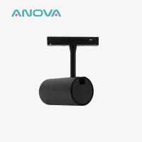 China 18W 48V Adjustable Angle Led Magnetic Track Light 1377lm-1683lm for sale
