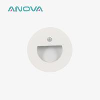 China 1.2W PIR Motion Sensor Stair Lights 25lm-46lm Indoor Led Step Light for sale
