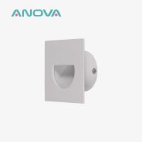 China 24VDC Interior Stair Lights 2700K-6500K Recessed Square LED Step Light for sale
