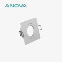 China Square Anti Glare MR16 Downlight Housing Ocean Bound Recessed Light Housing for sale